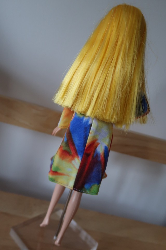 Barbie OOAK Vitamin C Model Muse Body Goddess Doll Yellow Hair Original ...