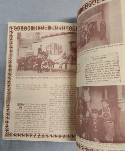 Chico, CA Fire Department Centennial Souvenir Book Firefighter Images ...
