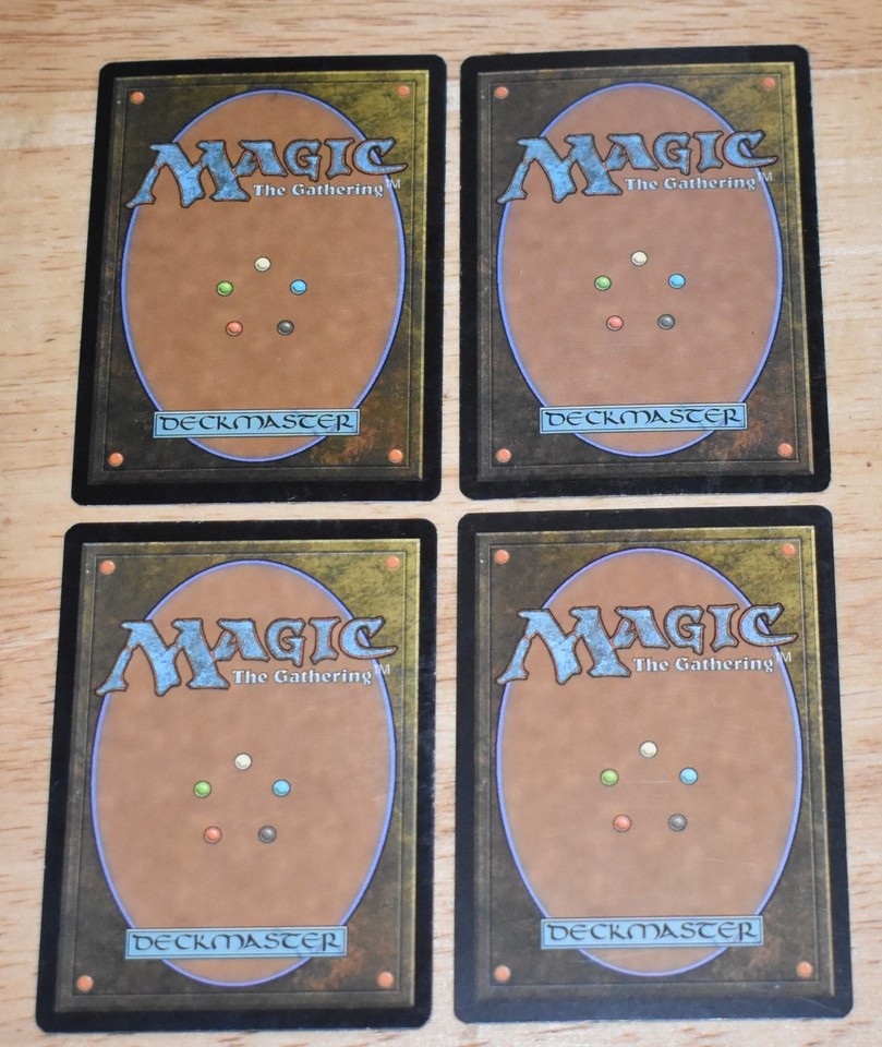 MTG 4x Blue Faerie Harbinger Aphetto Alchemist Fatestitcher, Warden of ...