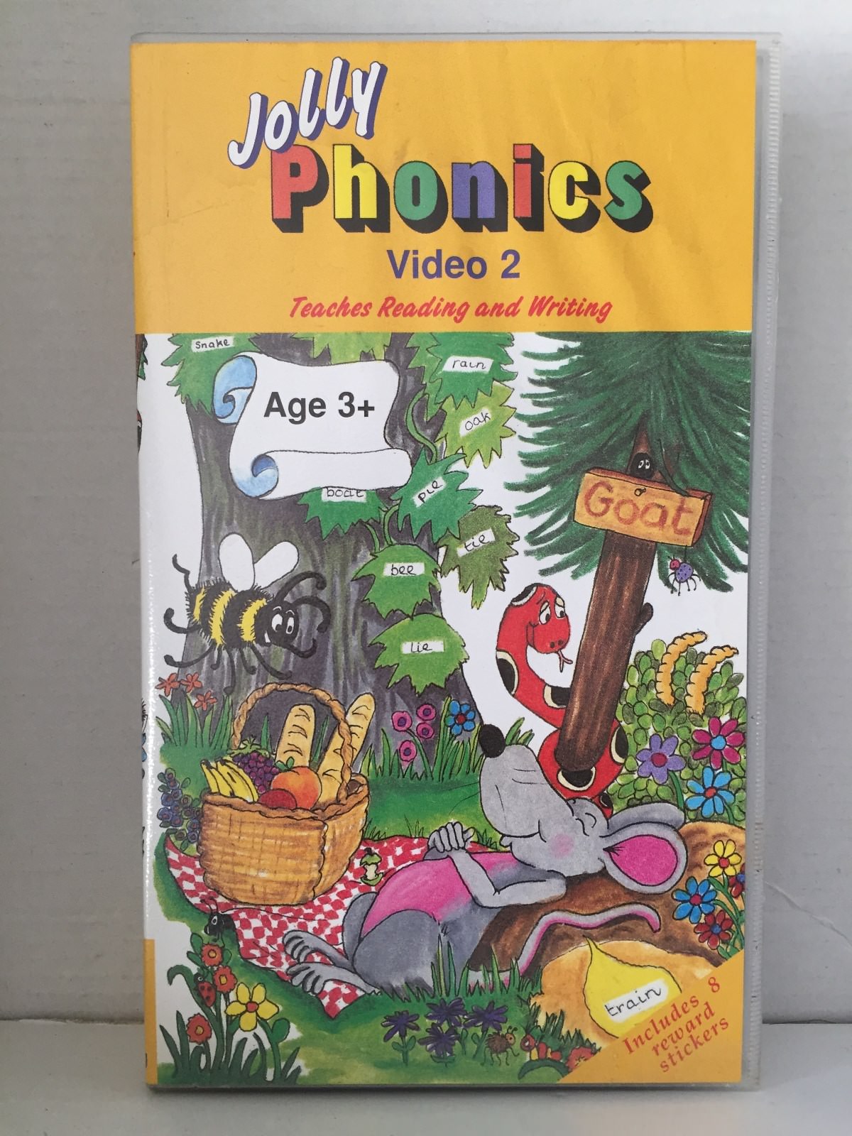 JOLLY PHONICS ~ VIDEO 2 ~ TEACHES READING and WRITING ~ RARE PAL VHS ...