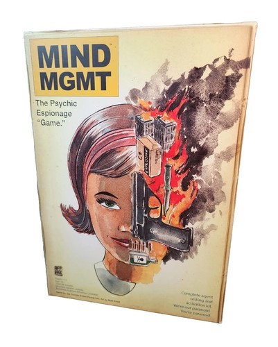 MIND MGMT The Psychic Espionage Board Game, Off The Page Games ...