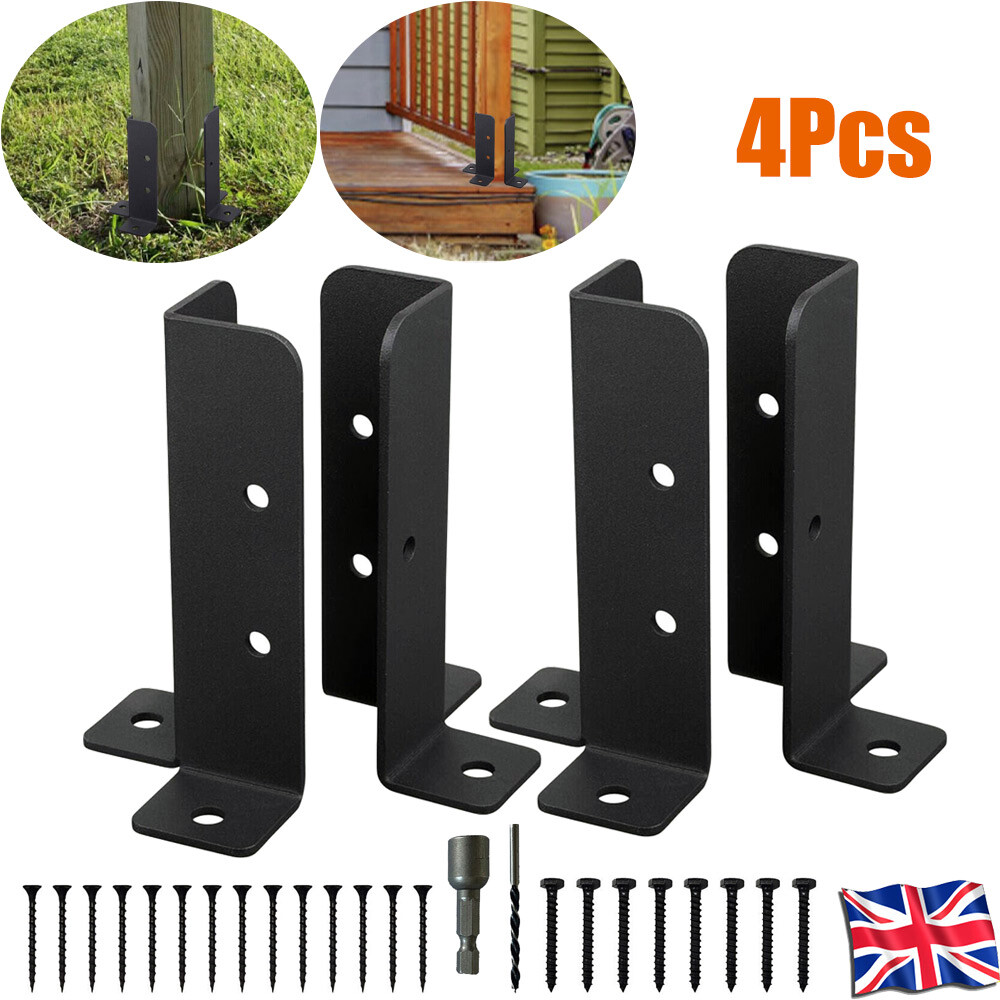 Deck Post Support Brackets New Castle Steel Back Post Bracket