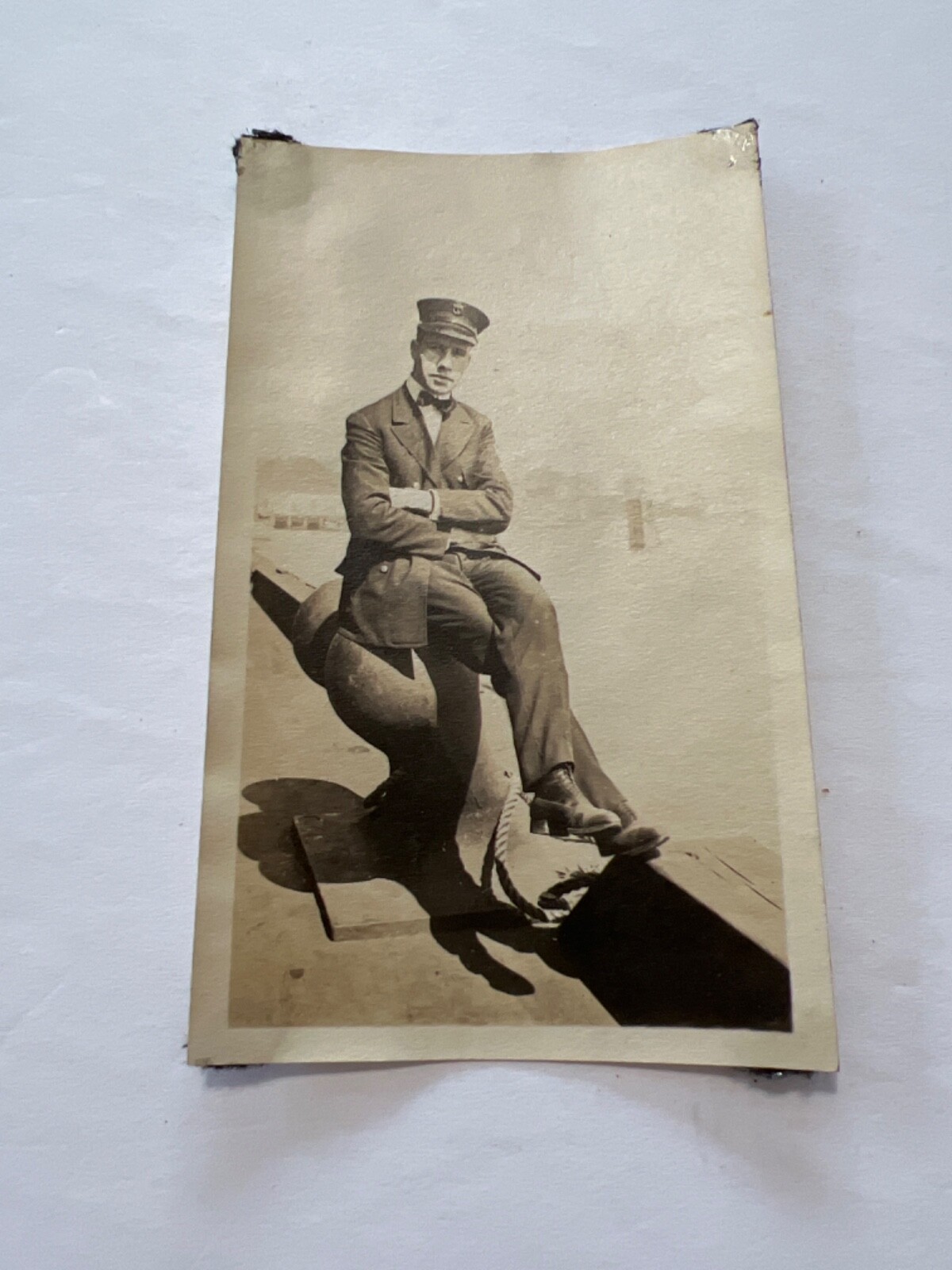 VTG Snapshot Handsome Male U.S. Navy New London Connecticut - Milan ...