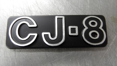 NOS JEEP CJ 8 SCRAMBLER EMBLEM BADGE 1981-1986 | eBay