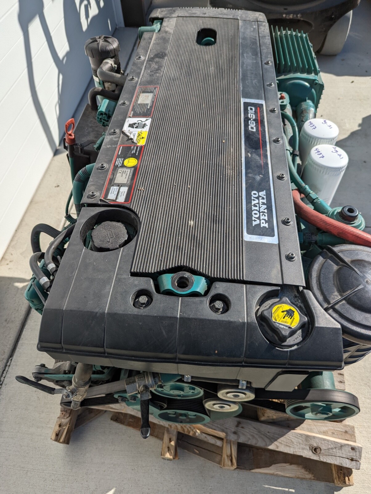 VOLVO PENTA D6 310 HP Marine Diesel Engine EVC D6-310 D6-310A-B | eBay