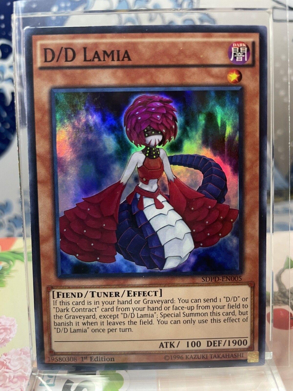 Yu-Gi-Oh! TCG D/D Lamia SDPD-EN005 Super Rare 1st Edition | eBay