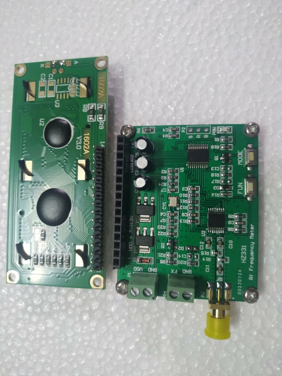 1Hz - 7.3GHz Microwave Frequency Counter Radio RF Frequency Meter ...