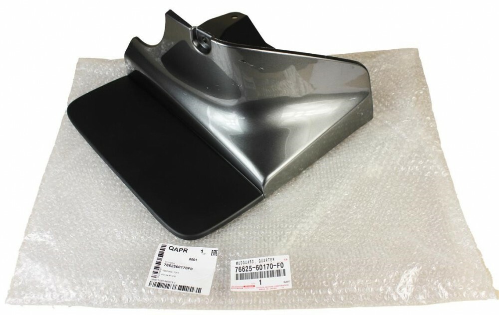 Toyota Genuine OEM Mudguard, quarter panel, rear rh LAND CRUISER 76625 ...
