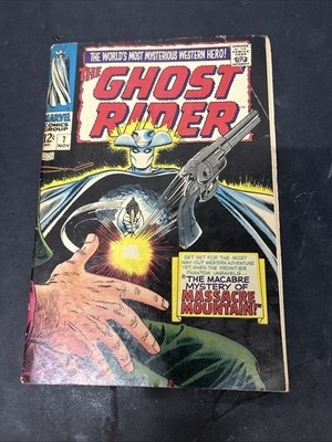 Ghost Rider #7 Marvel 1967 Final Issue Carter Slade Silver Age | eBay