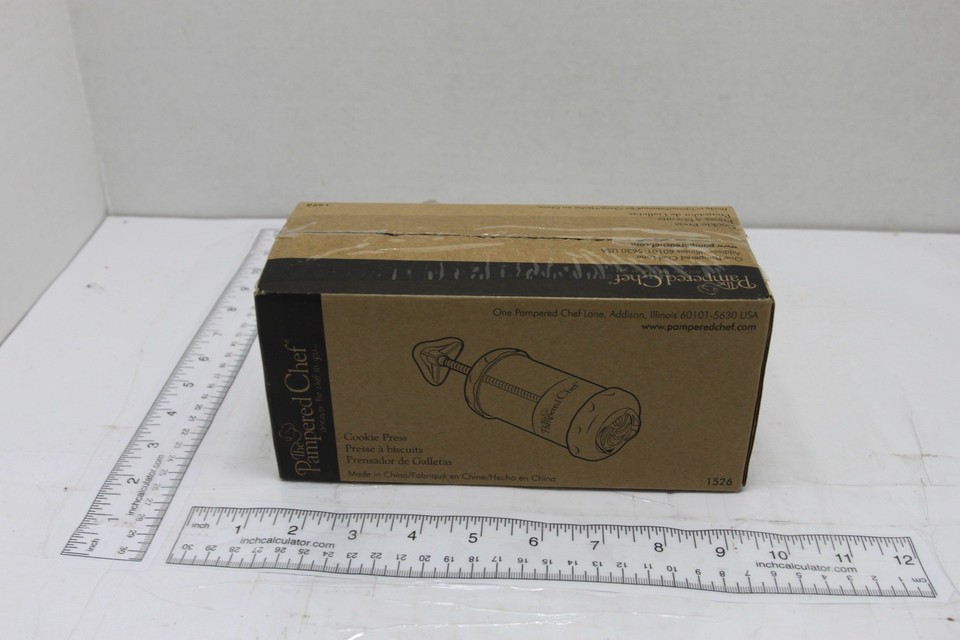 Pampered Chef cookie press item number 1526. Brand new | eBay