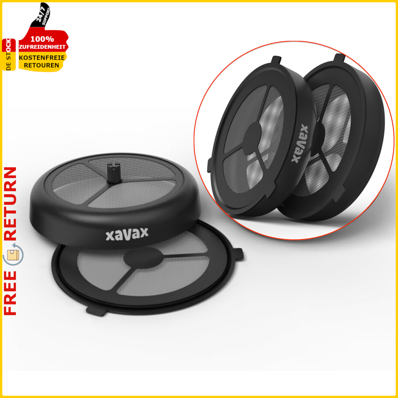 Permanentfilter 2Er Set Für Philips Senseo Dauerpad Kaffeefilter Pad ...