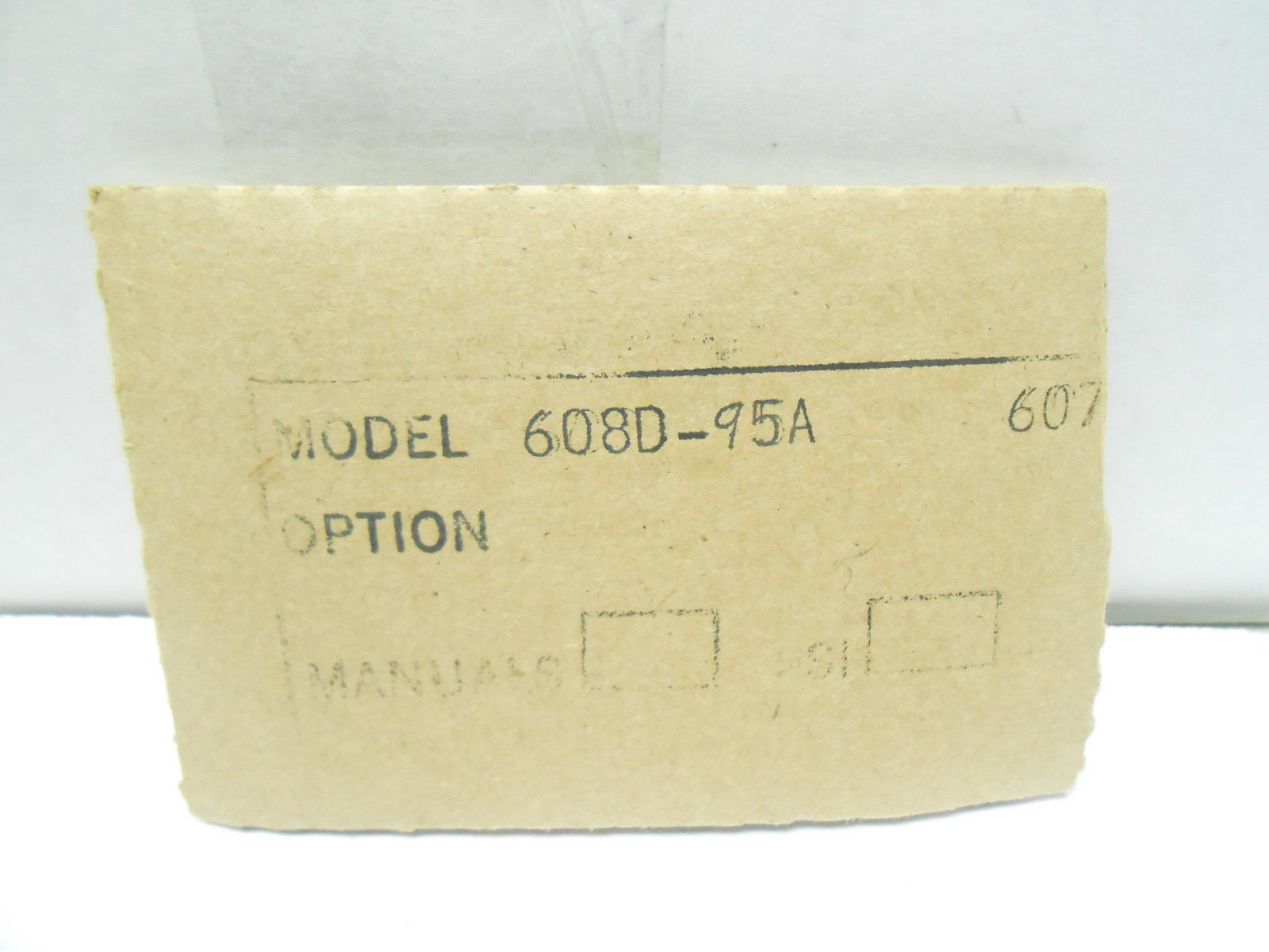 608D-95A HEWLETT PACKARD RADIO FREQUENCY BOLOMETER 10-420 MHZ NEW OLD ...