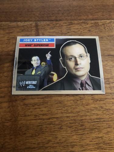 2006 Topps Heritage Chrome WWE #19 Joey Styles | eBay