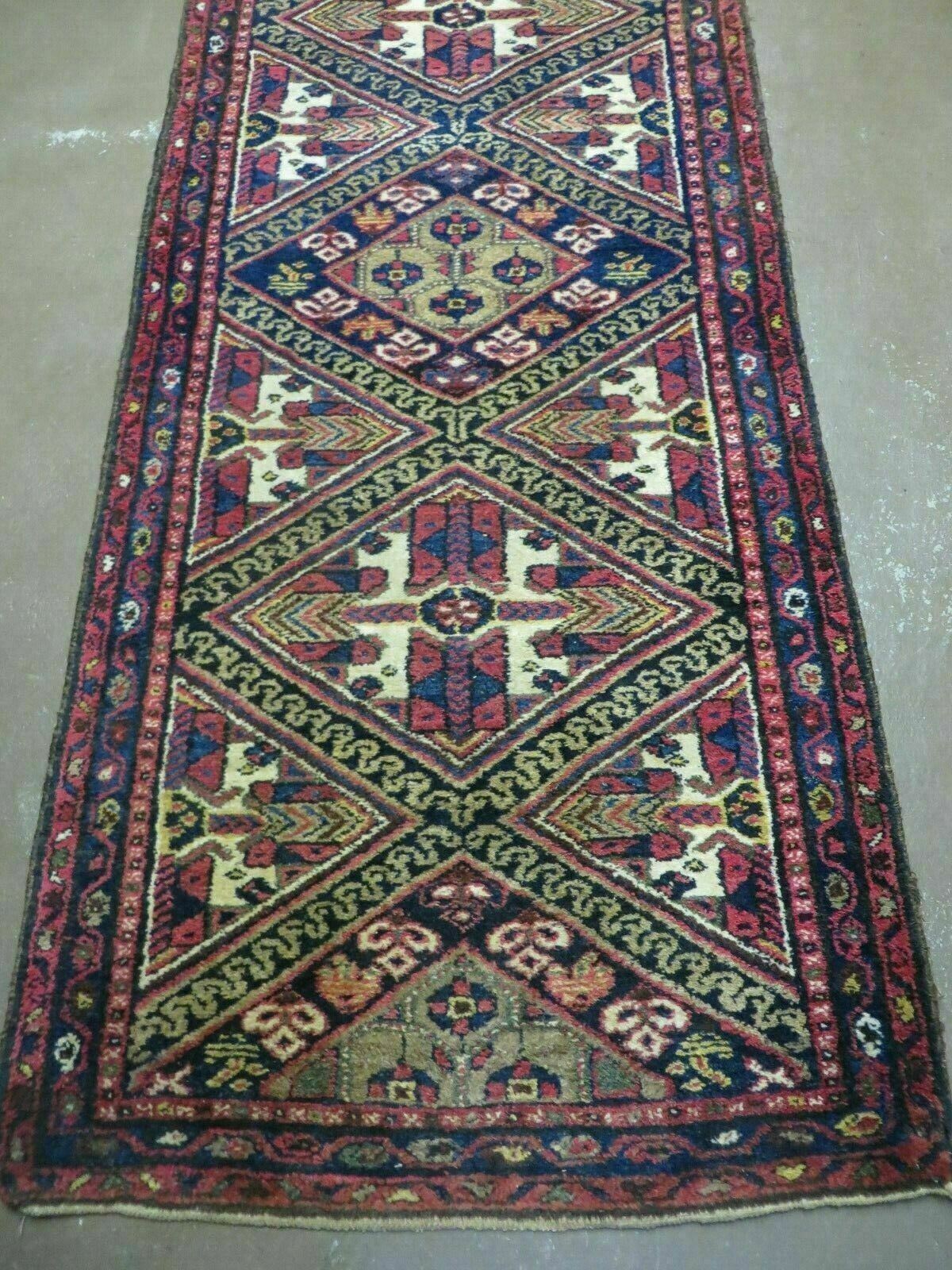 2' 6" X 9' Antique Handmade Turkish Anatolian Wool Runner Rug Nice | eBay