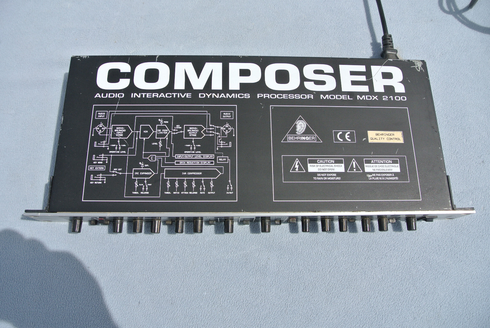Behringer Composer 2100 Compressor Limiter Dynamics Processor | eBay