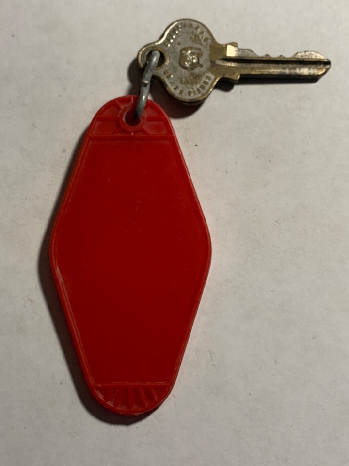 Vintage Hotel Motel Room Key Fob & Key 60's-70's #121 | eBay