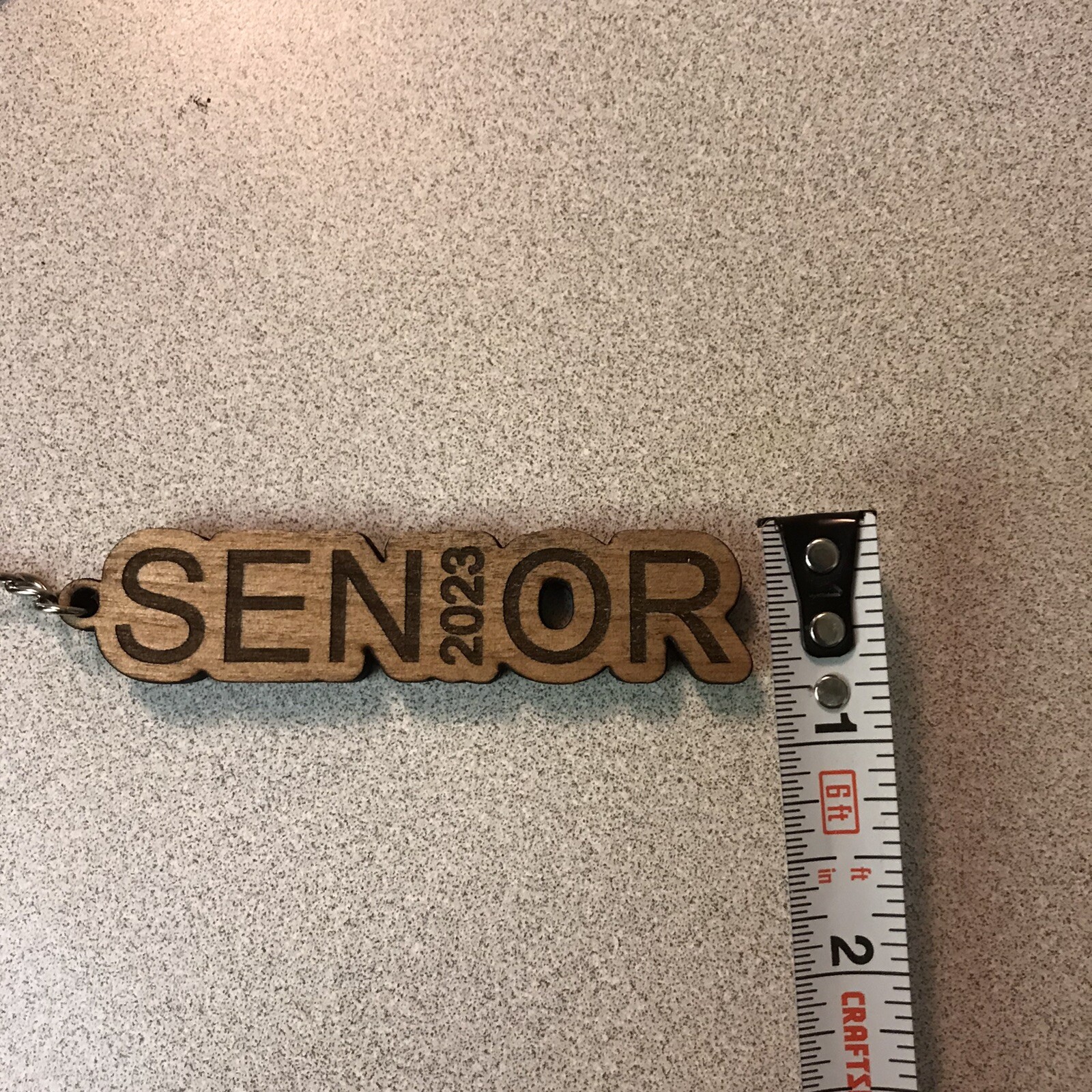 Wood Keychains Senior 2023 Laser Engraved Graduation Gift Trending | eBay