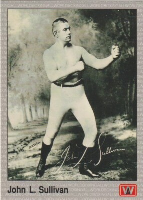 1991 AW SPORTS JOHN L SULLIVAN BOXING #138 CARD | eBay Australia