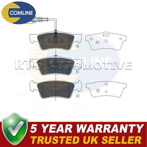 Comline Rear Brake Pads Set Fits VW Touareg 2002-2010 7L6698451 ...