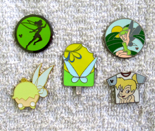 Disney Lot of 5 TINKER BELL Trading Pins | eBay