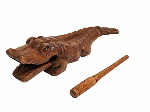 Small Wood "Alligator" Musical Instrument (1079-AL06) A6 | eBay