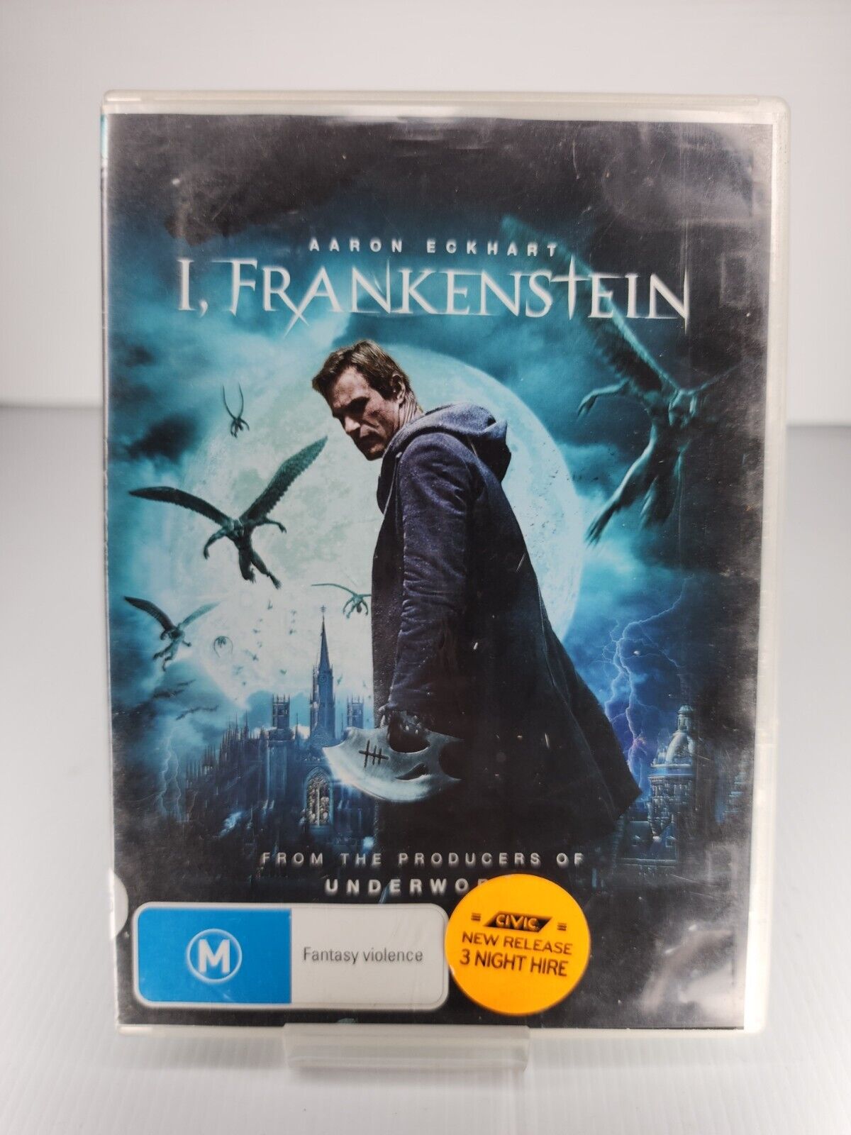 I, Frankenstein DVD, 2013 Aaron Eckhart Bill Nighy Yvonne Strahovski ...
