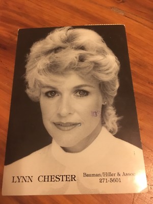 Lynn Chester ~ 4x6 Hand Signed Autograph ~ One Life To Live, General ...