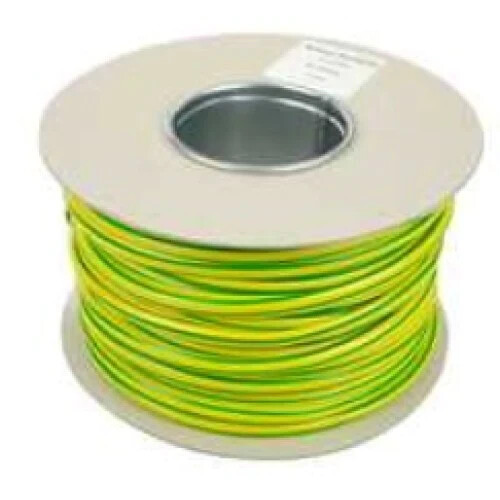 Earth Sleeving Green & Yellow 2mm 3mm 5mm 6mm PVC Tubing Electric Wire ...