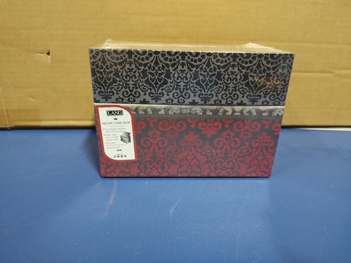 Lang Cardinal Rooster Recipe Card Box,Holds 4"X6" Recipe Cards ...