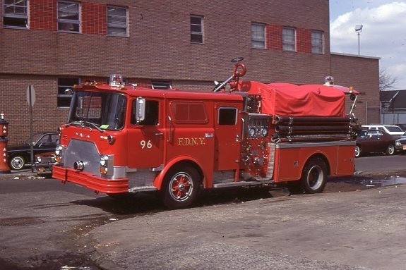 New York City FDNY Engine 96 1978 Mack CF Pumper - Fire Apparatus Slide ...