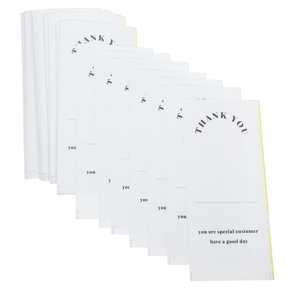 50 Pcs Label Stickers Labels Bakery for Packaging Carton Seal Thank You ...