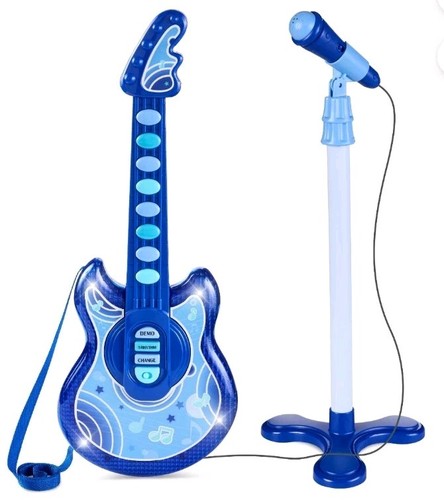 Best Choice Products 19in Kids Flash Guitar, Pretend Play Musical ...