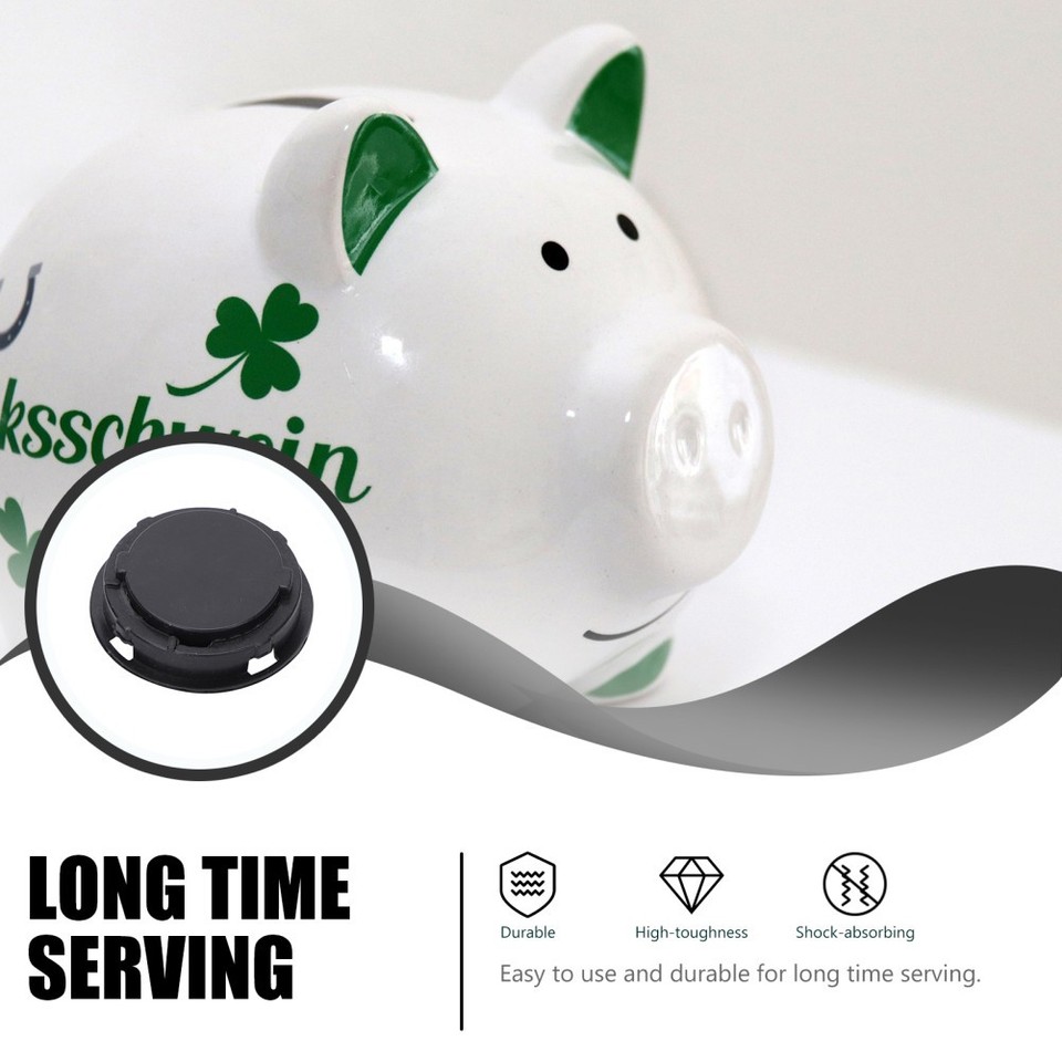 50 Pcs Plaster Figurine Plugs Bottom Closure Stopper Money Bank Covers ...