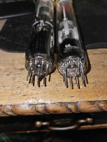 2 VINTAGE 1 INCH VIDICON COLOR TV CAMERA TUBES HITACHI 8507 RCA 4543 | eBay