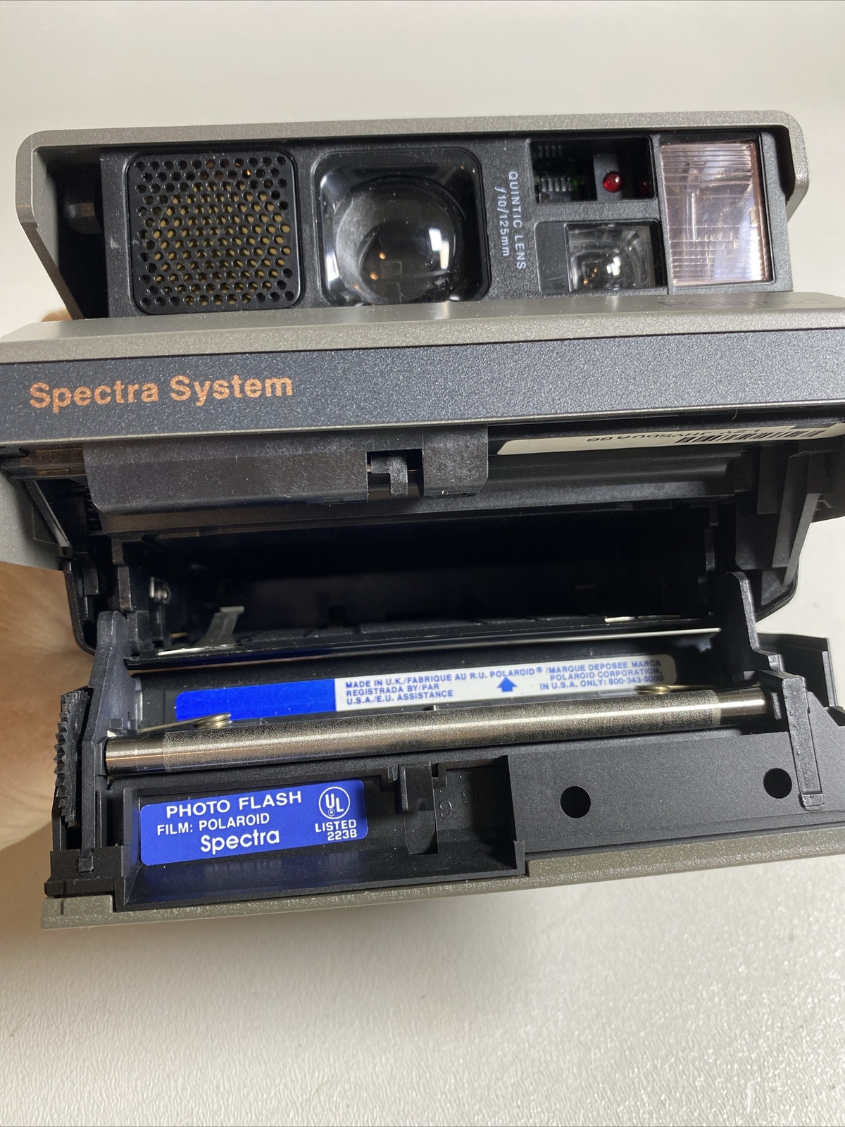 Vintage Polaroid Spectra System Instant Camera Quintic Lens Made in UK ...
