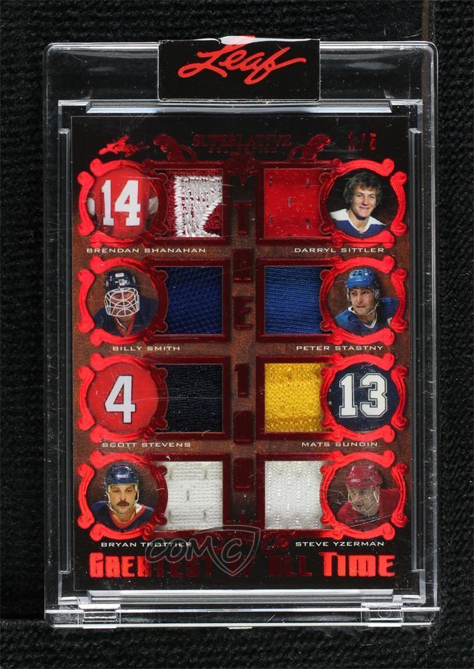 2020 Superlative Collection Red /5 Brendan Shanahan Darryl Sittler ...