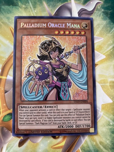 PALLADIUM ORACLE MANA PRISMATIC SECRET TN19-EN004 -LE-YUGIOH-NM | eBay