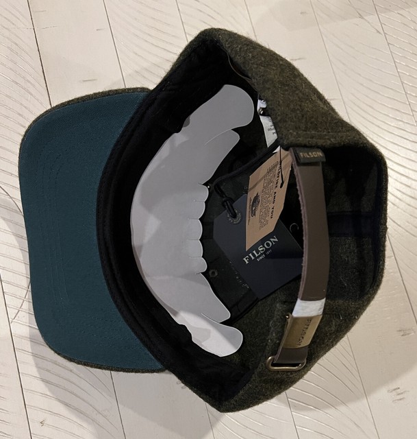Filson Smokey Bear Wool Logger Cap - With Tags - Forest Green / Smokey ...