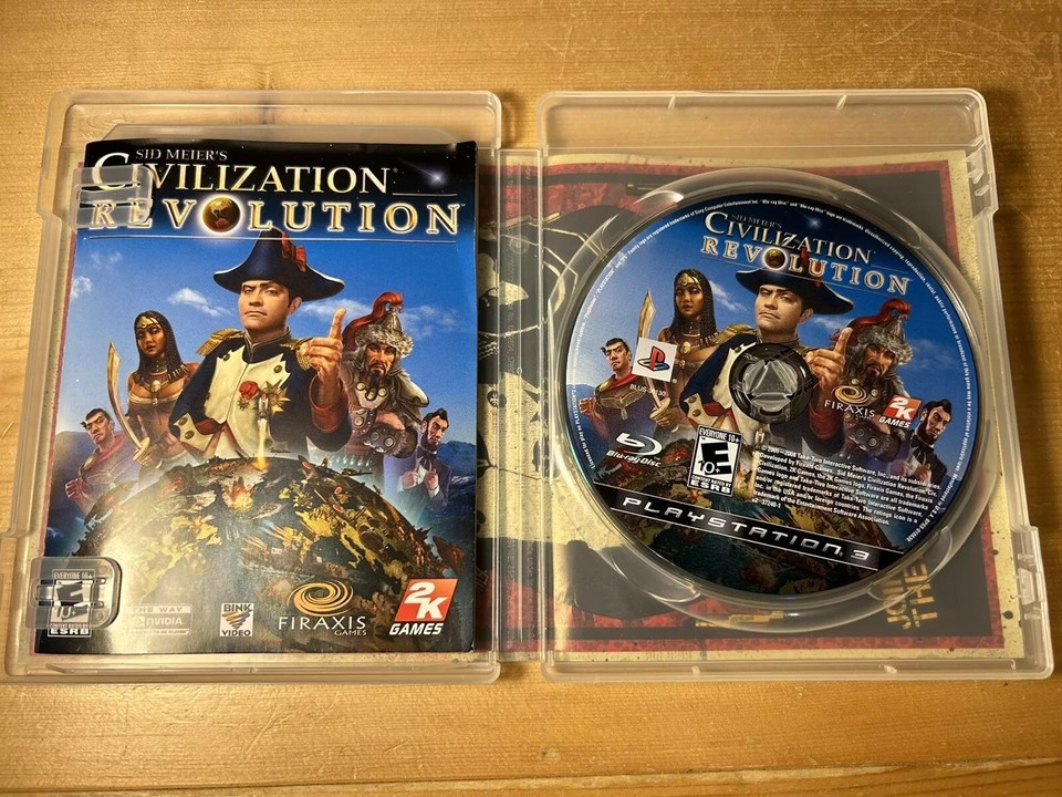 Sid Meier's Civilization Revolution (Sony PlayStation 3, 2008) Complete ...