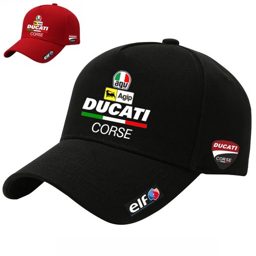 Ducati logo motorcycle duck tongue cap outdoor sun hat fashion baseball ...