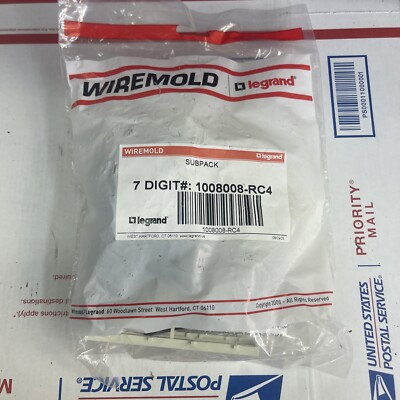 NEW- Legrand 1008008-RC4 Wiremold Raceway Networking Subpack | eBay