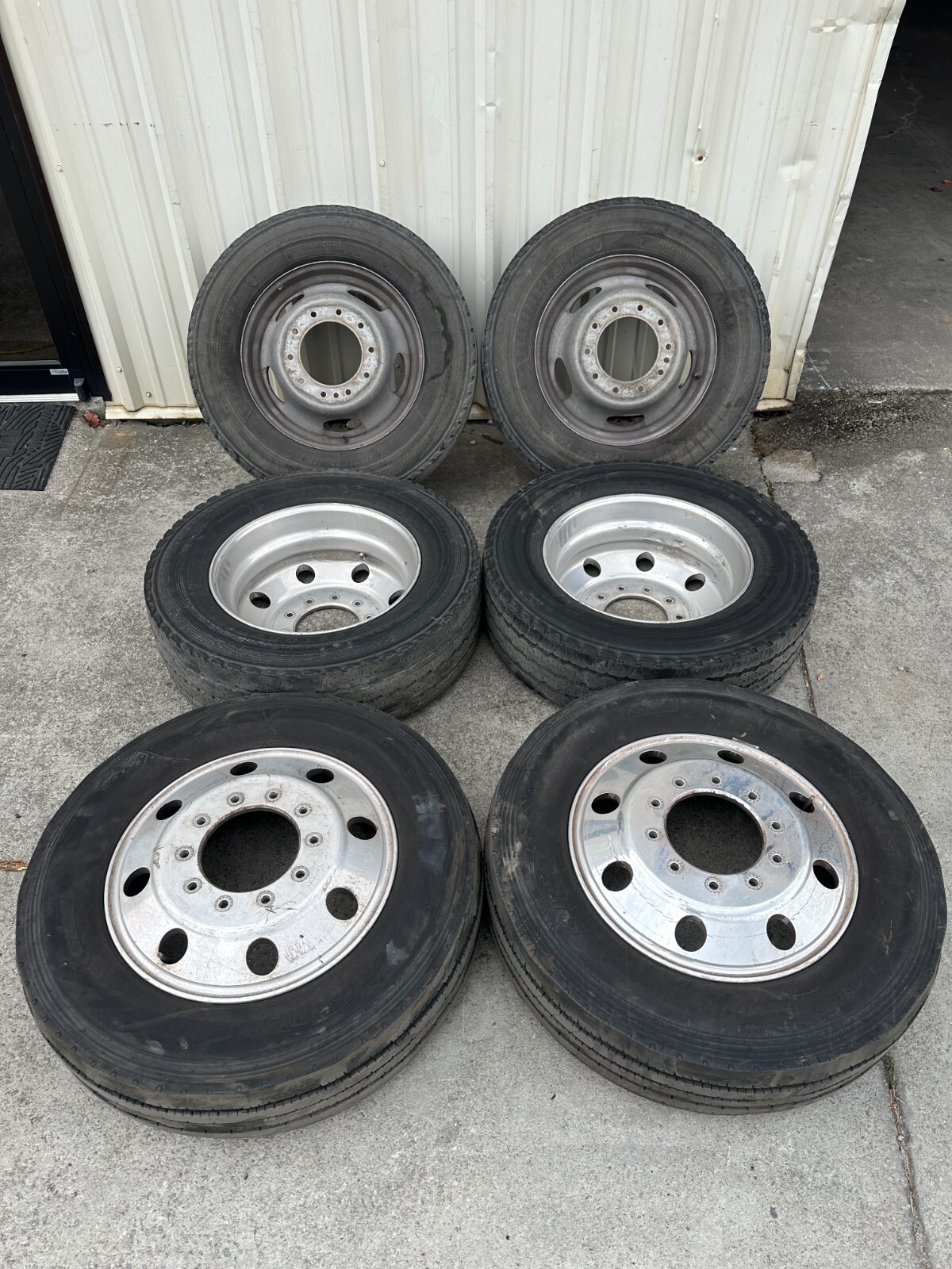 10x225 FORD F450 F550 RAM 4500 5500 ALLOY WHEELS RIMS 19.5X6 OEM | eBay