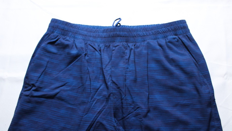 Shinesty Men's Ball Hammock 7" Athletic Shorts DM3 Navy Space Dye Large ...