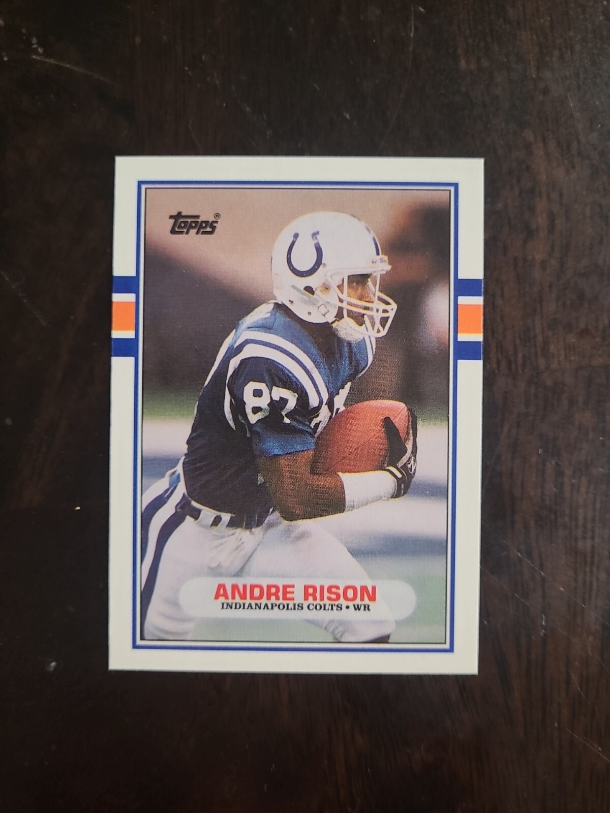 1989 Topps Traded Andre Rison RC #102T Indianapolis Colts Rookie | eBay
