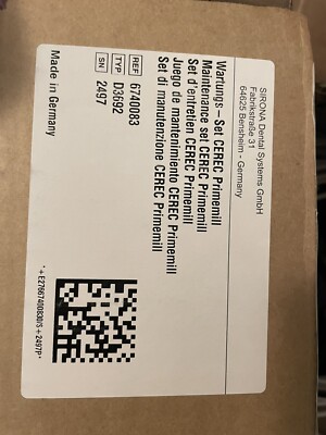 Sirona Cerec Primemill Maintenance Set | eBay