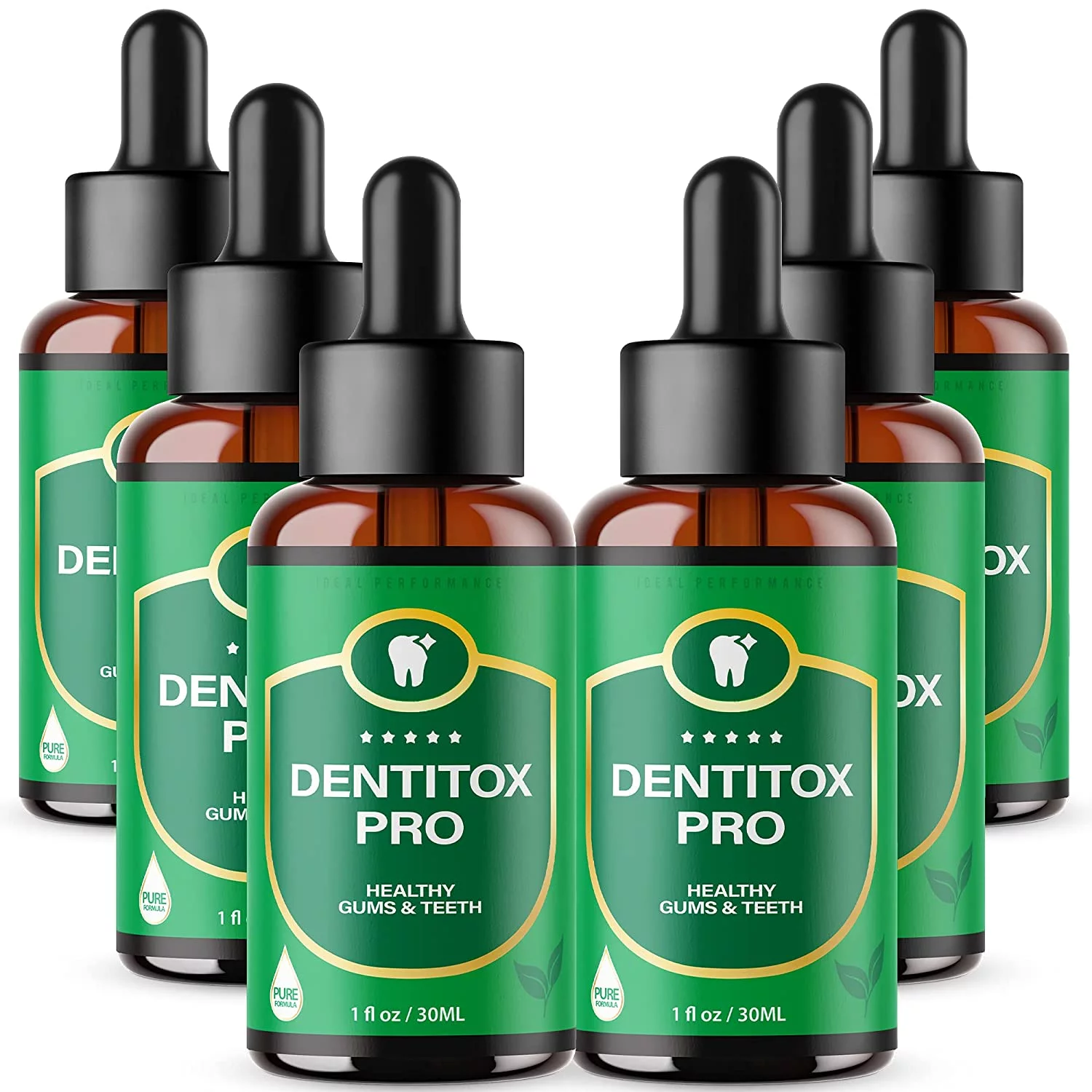 (6 Pack) Dentitox Pro for Gums Dentinox Pro Dental Dropper Healthy Gum ...