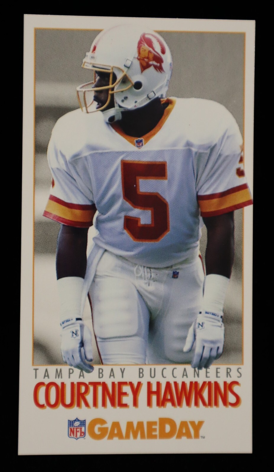 1992 Courtney Hawkins RC Tampa Bay Buccaneers GameDay Card #257 | eBay