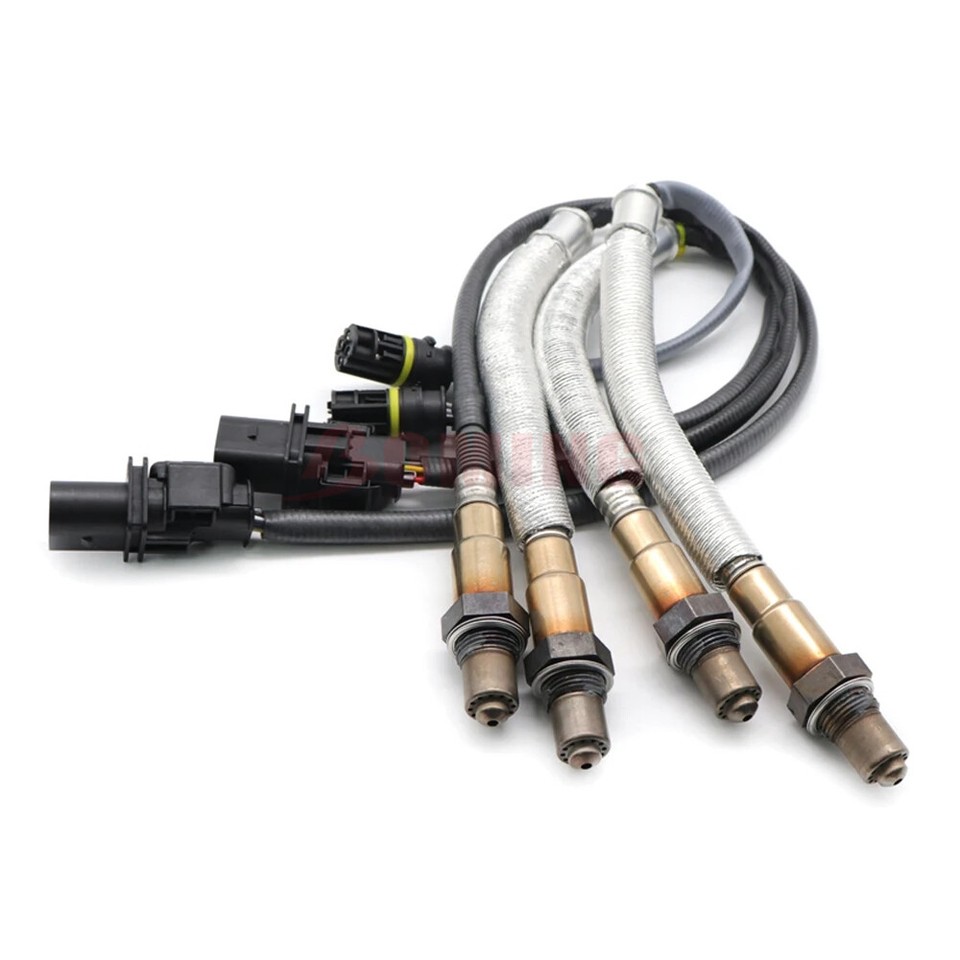 4PCS New Up&Downstream Oxygen O2 Sensor Fits for BMW E81 E82 E87 E90 ...