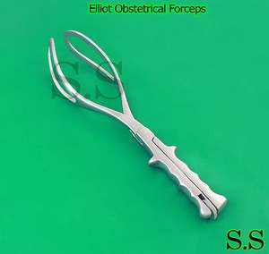Elliot Obstetrical Forceps 38cm Gynecology INSTRUMENTS