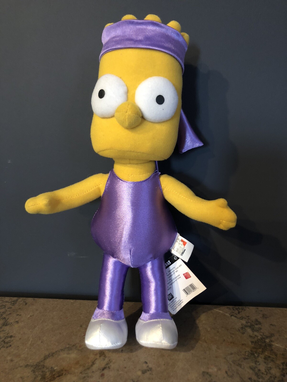 The Simpsons Bart Ballet Plush NWT By Russ | eBay